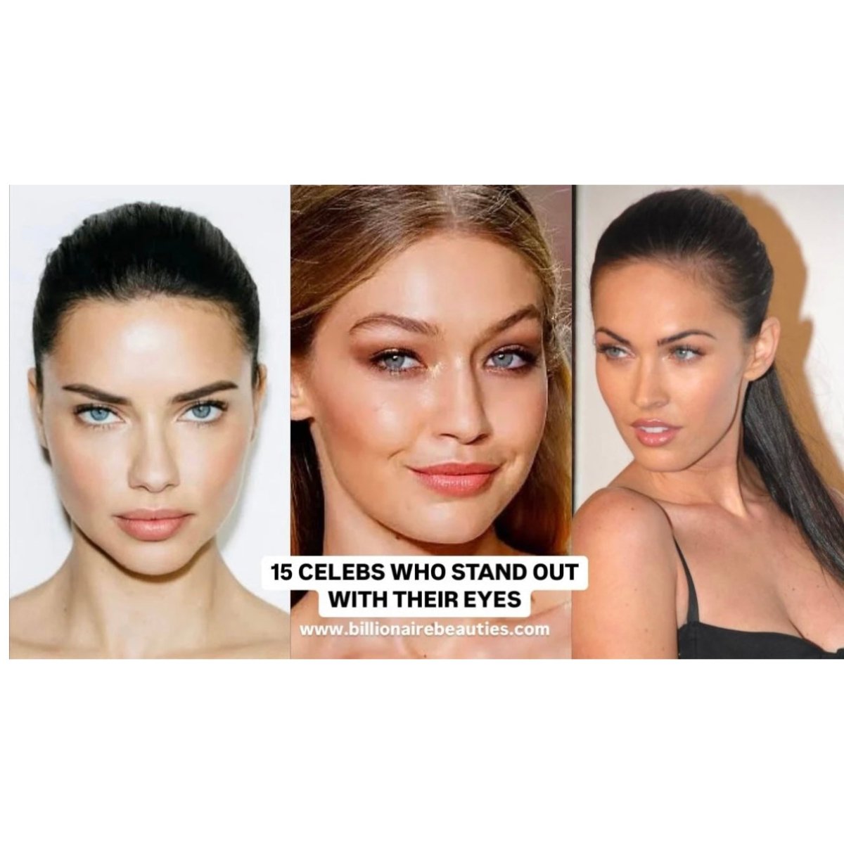 Top 15 Women who Stand Out with their Captivating Eyes – Billionaire ...